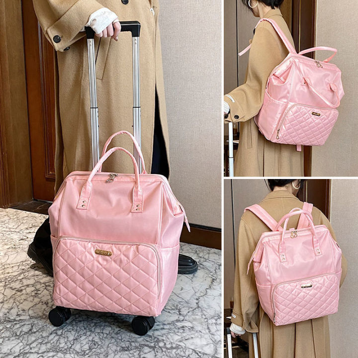 Trolley Backpack Backpack Shopping Bag Detachable Portable Lightweight ...