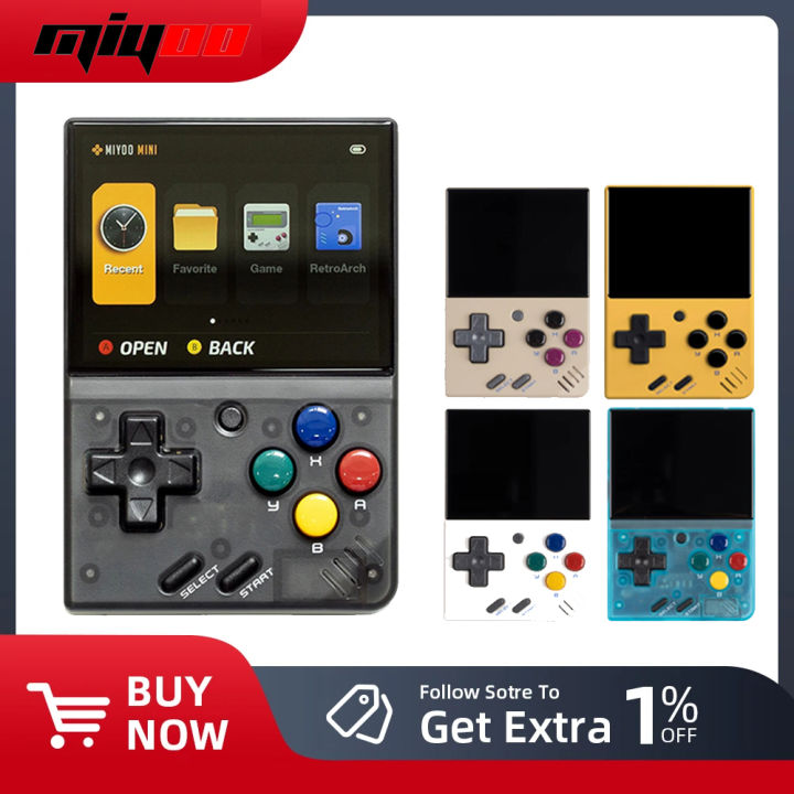 MIYOO Mini V4 Portable Handheld Game Console 2.8 Inch 750x560 IPS ...