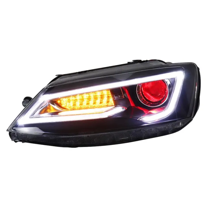 LED Headlight Conversion Kit with Daytime Running Lights, Sequential ...
