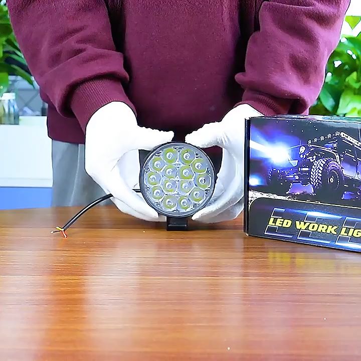 Truck LED Spotlight Mini 3inch 12V 24V White Round/Square Bright ...