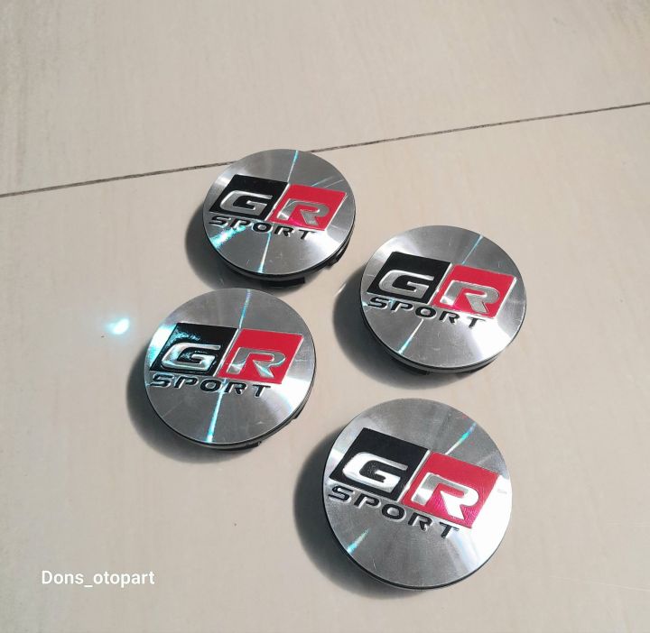 dop roda tutup velg racing variasi Avanza Xenia GR Sport diameter 5,7 ...