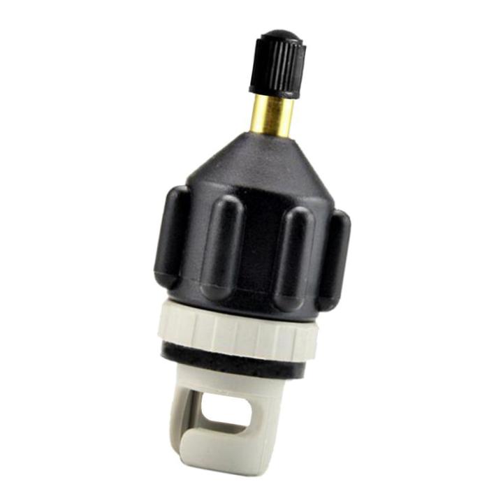 Solid Pump Air Valve Adapter Inflatable Boat Rubber Raft Airbed Pumping ...