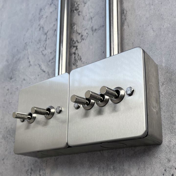 Industrial Style Work Driving Arm Switch Stainless Steel Door Panel ...