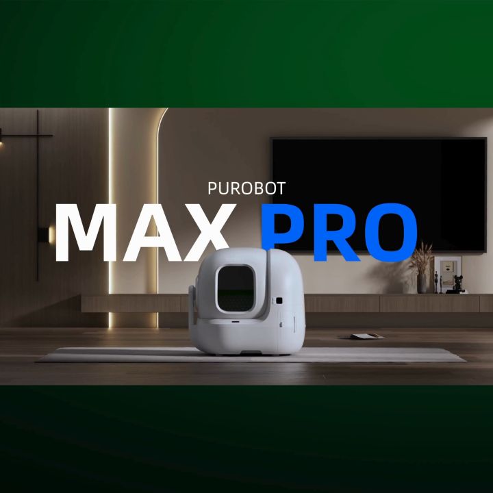 PETKIT PUROBOT MAX PRO 2 Self-Cleaning Cat Litter Box with Camera | Lazada