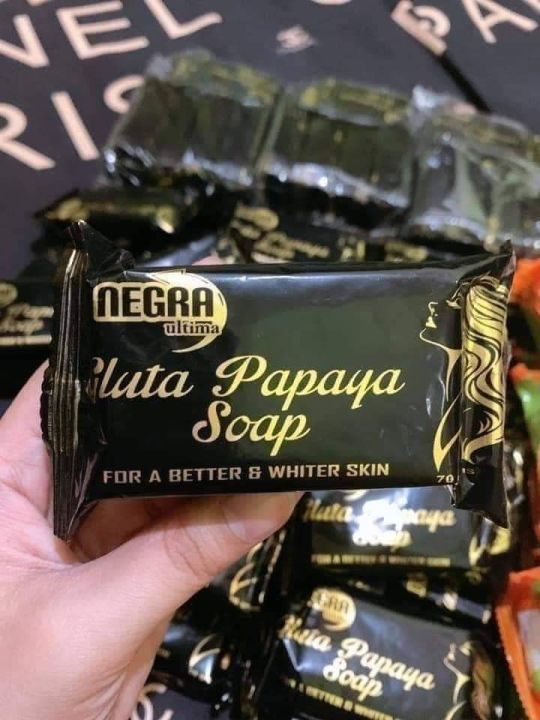 NEGRA ULTIMA GLUTA PAPAYA WHITENING SOAP (3PCS) | Lazada PH