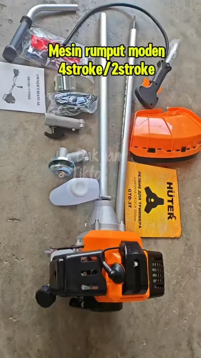 Mesin Rumput Grass Cutter Machine 2 Stroke/4 Stroke Mesin Rumput Heavy ...