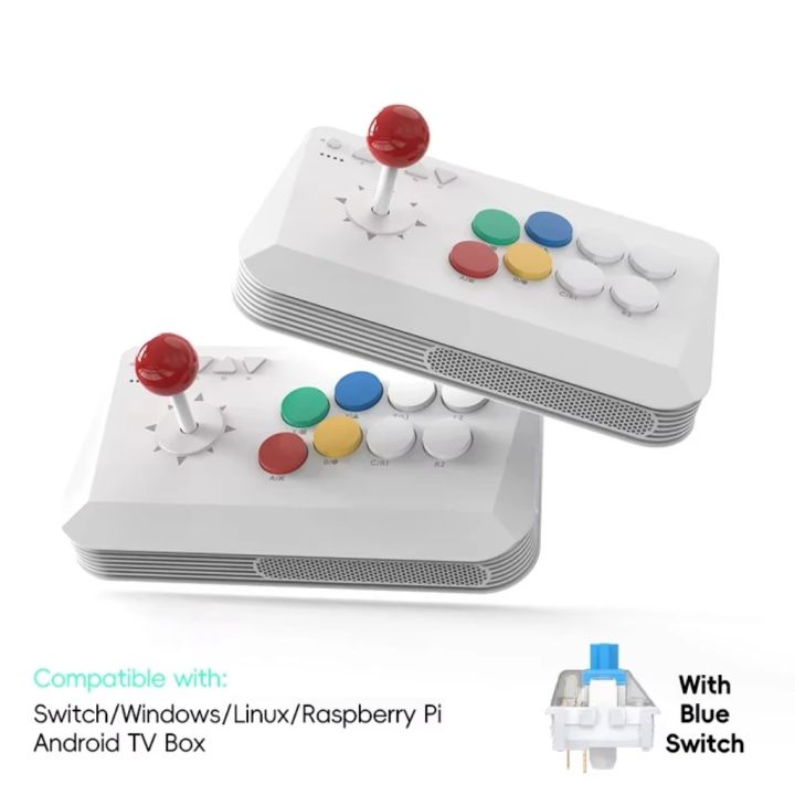 Switch 2 Arcade Stick | Y5A Wireless Bluetooth Fight Stick with 2.4G ...