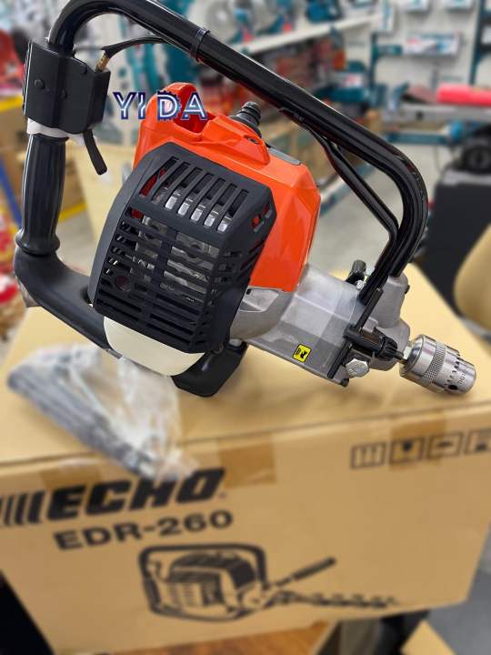 ORIGINAL ECHO EDR-260 Keyless Chuck Engine Drill (Made in Japan) | Lazada