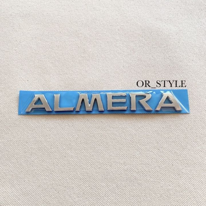 โลโก้ ALMERA ตัวอักษรแยก ขนาด 19.5x2.2cm | Lazada.co.th