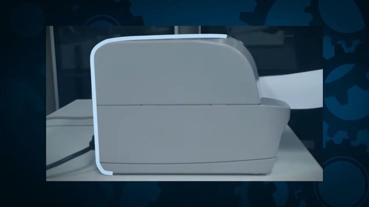 เครื่องพิมพ์เช็ค พร้อมโปรแกรมพิมพ์เช็ค Cheque printer Passbook printer ...
