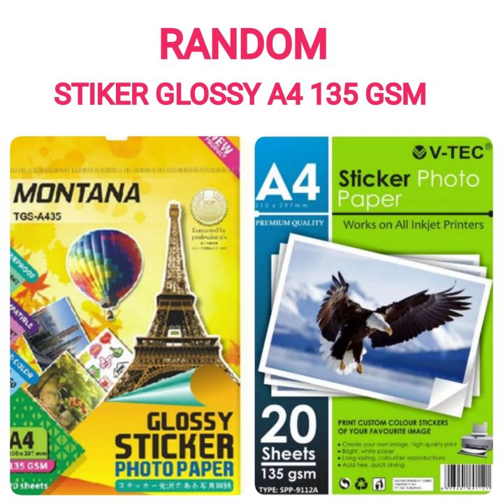 Stiker Foto Stiker Glossy Photo | Lazada Indonesia