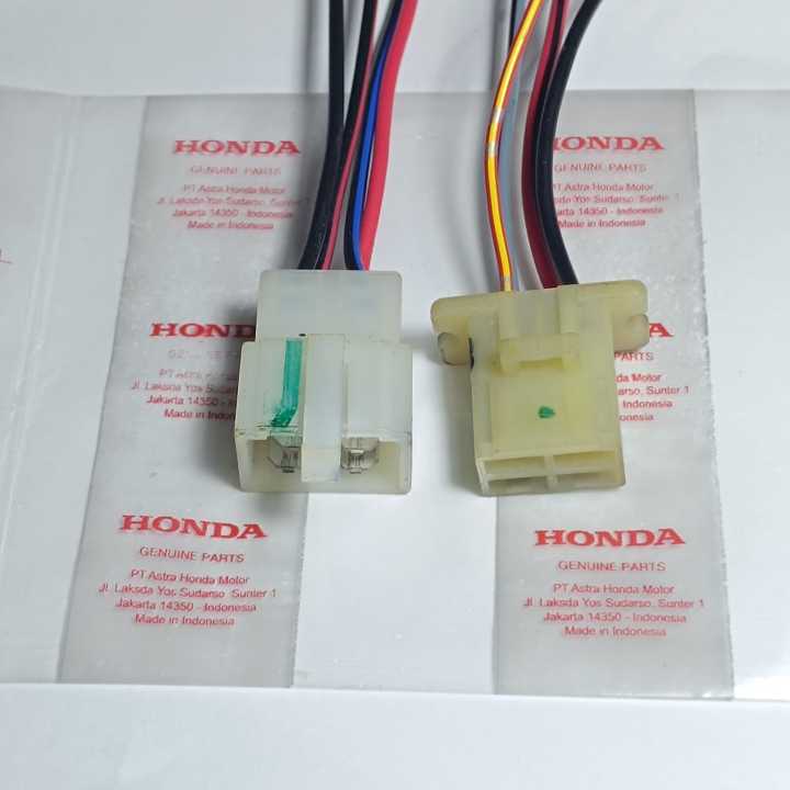 SOKET KABEL SPULL HONDA TIGER 2000 / SOKET SAMBUNG 4 PIN BESAR ORIGINAL ...