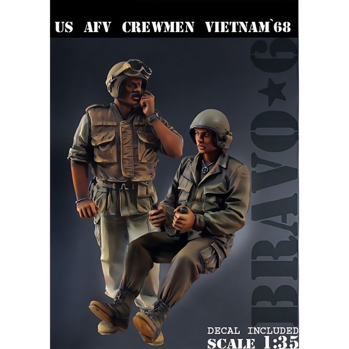 GK 1/35 Resin Model Vietnam War AFV Crew Member Collectible Unpainted ...