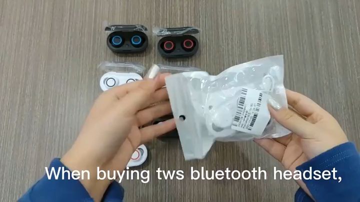 Y50 TWS Bluetooth 5.0 Earphone With Mic,Touch Control Noise Cancelling ...