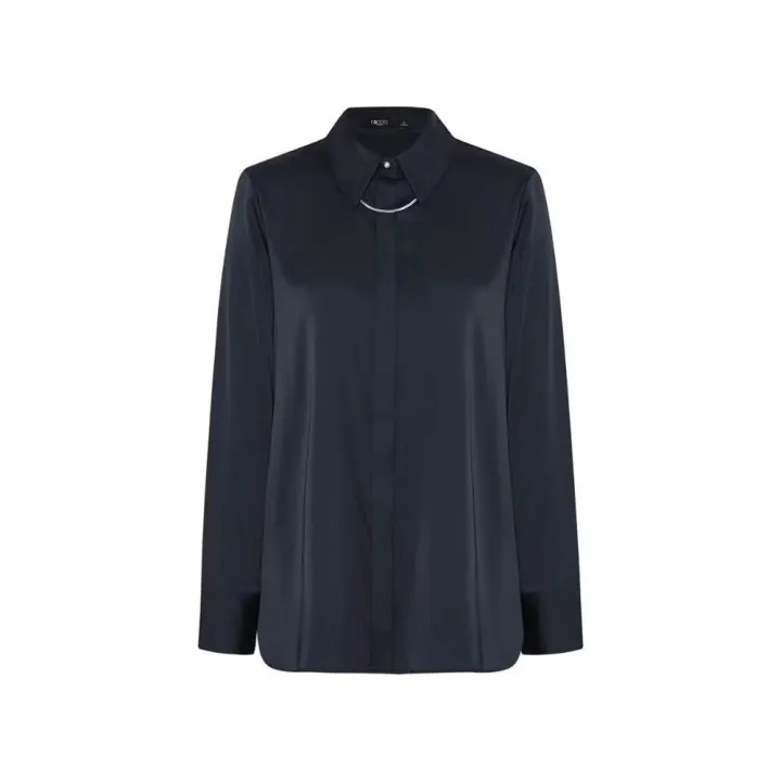 G2000 เสื้อเบลาส์สำหรับผู้หญิง ทรง Loose Fit รุ่น 4124109879 NAVY ...