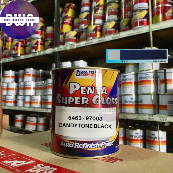 Cat NC CandyTone Black 5463-97003 Candy Tone Hitam Penta Super Gloss ...