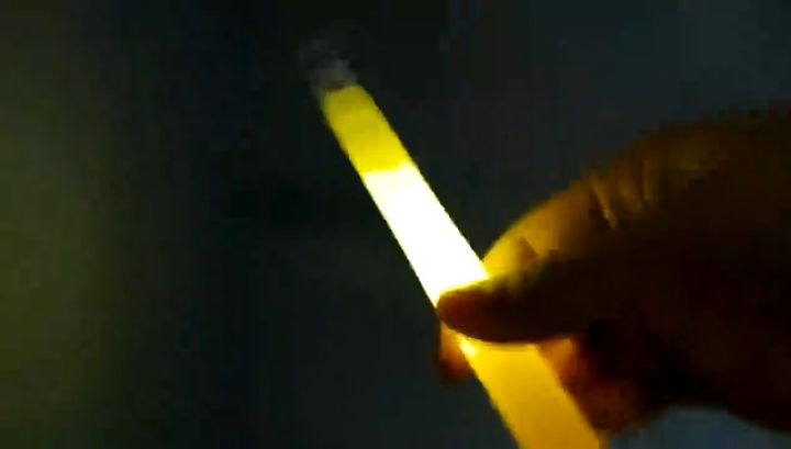 6" Fluorescent Luminous Stick Night Light Outdoor Camping Hiking ...