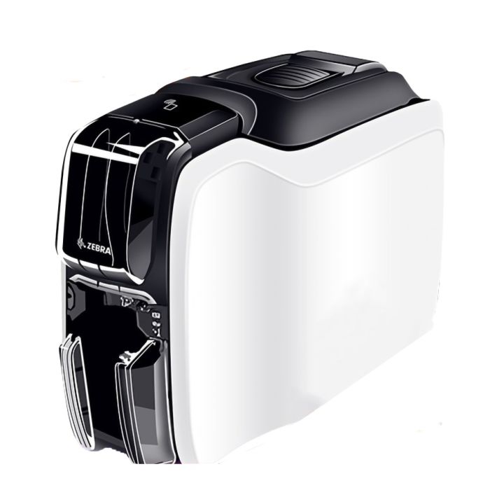 Zebra ZC100/300 PVC ID Card Printer Business Printing IC Access Card ...