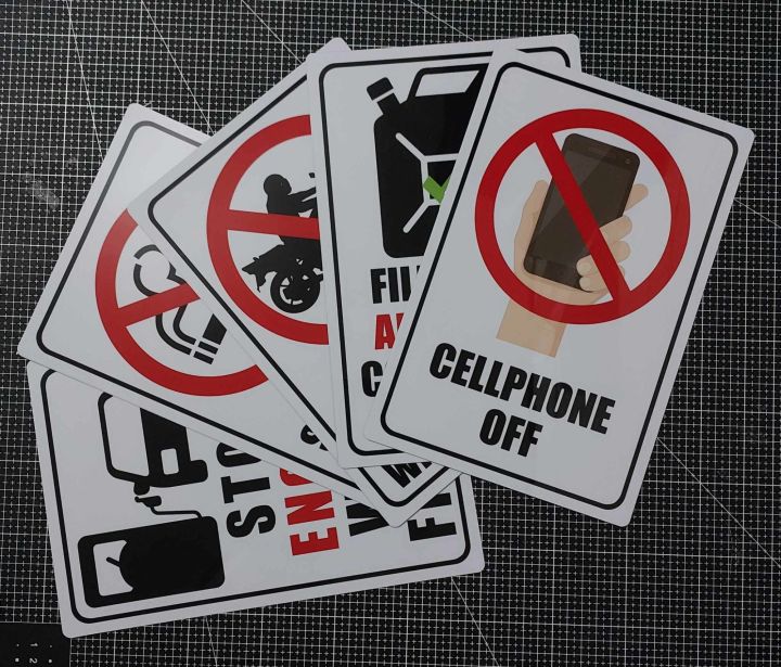 GASOLINE STATION SIGNBOARD 1 SET | Lazada PH