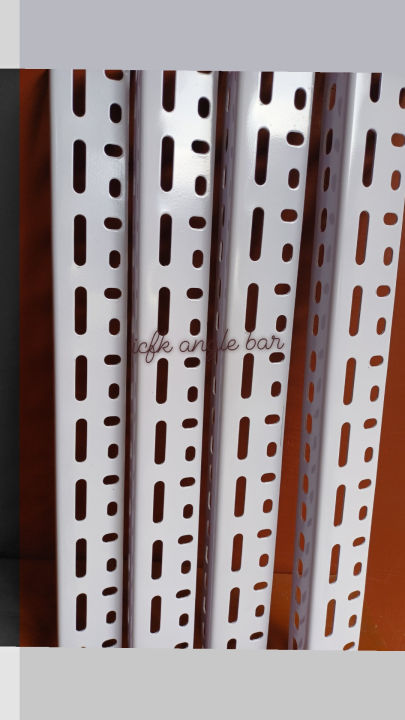 SLOTTED ANGLE BAR (80CM LENGTH)(1.5×2.5 ANGLE)1.8MM THICK | Lazada PH