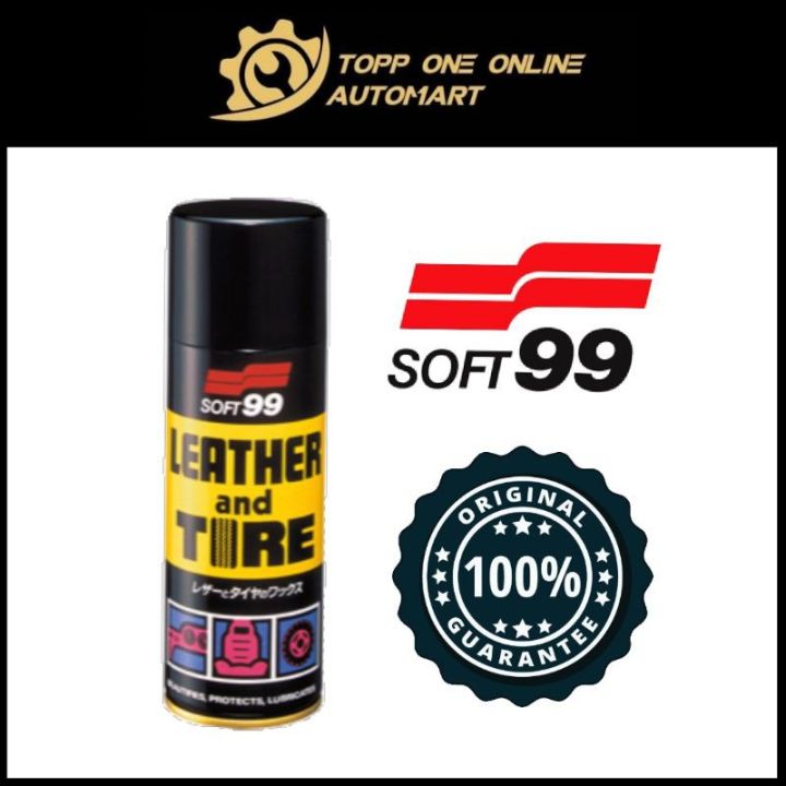 SOFT 99 LEATHER & TYRE WAX / 100% ORIGINAL JAPAN | Lazada