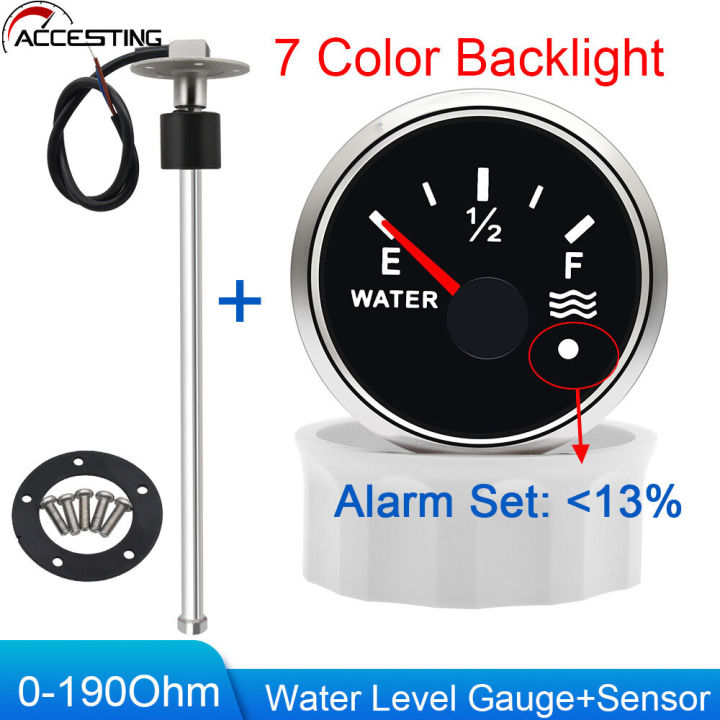 Water Level Gauge Water Level Sensor 52mm Water Level Meter Tank ...