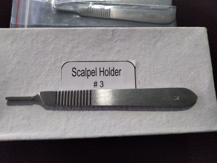 SCALPEL HOLDER #3. or / #4 | Lazada PH