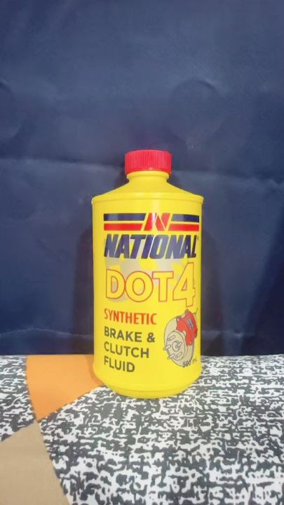 NATIONAL DOT4 BRAKE AND CLUTCH FLUID (500mL) | Lazada PH