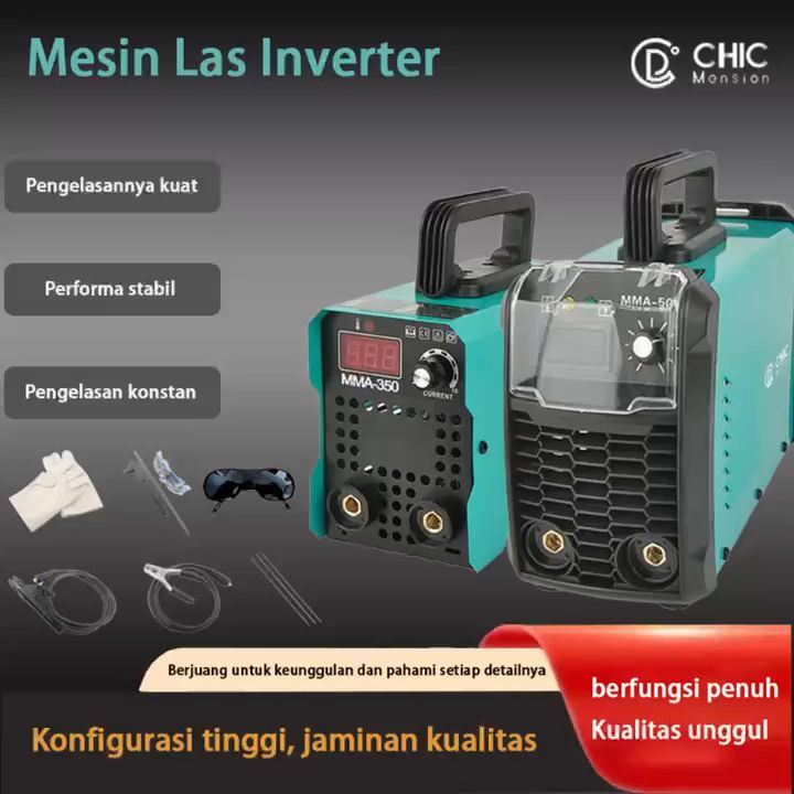CHIC Mesin Las Inverter MMA-250/300/350/400/500 Smart Series IGBT Mesin ...