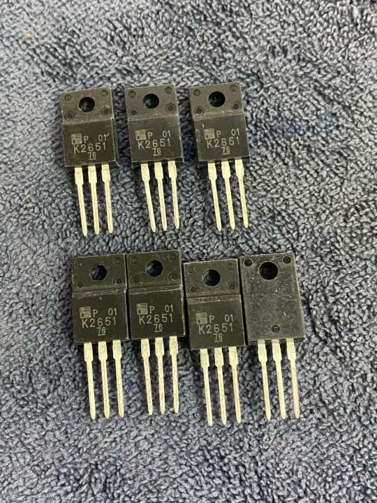 K2651แท้ (2SK2651) MOSFET 6A900Vพร้อมส่งในไทย | Lazada.co.th