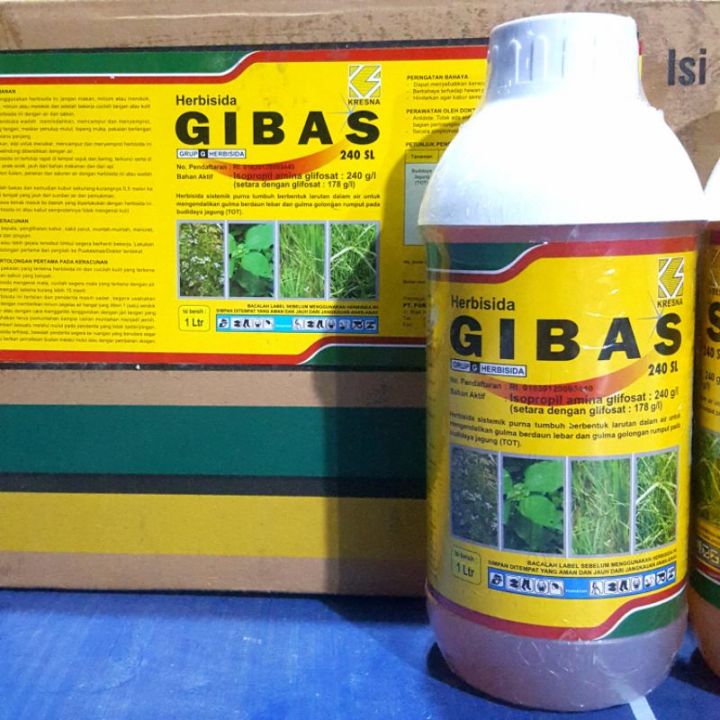 Gibas 240SL herbisida sistemik 1L | Lazada Indonesia