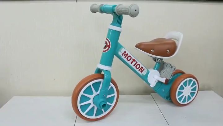 SIMI MOTION 2 in 1 Children Balance Bike Tricycle Push Bike Scooter ...