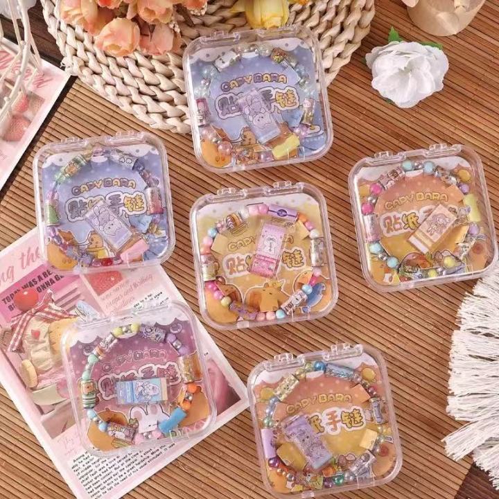 StickiRolls Sticker Bracelet Creative DIY Sticker Hand String Bead ...