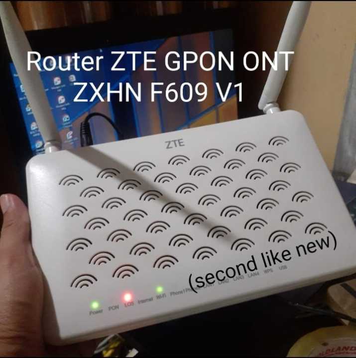 Router ZTE ZXHN F609 V1 - GPON ONT bekas . | Lazada Indonesia