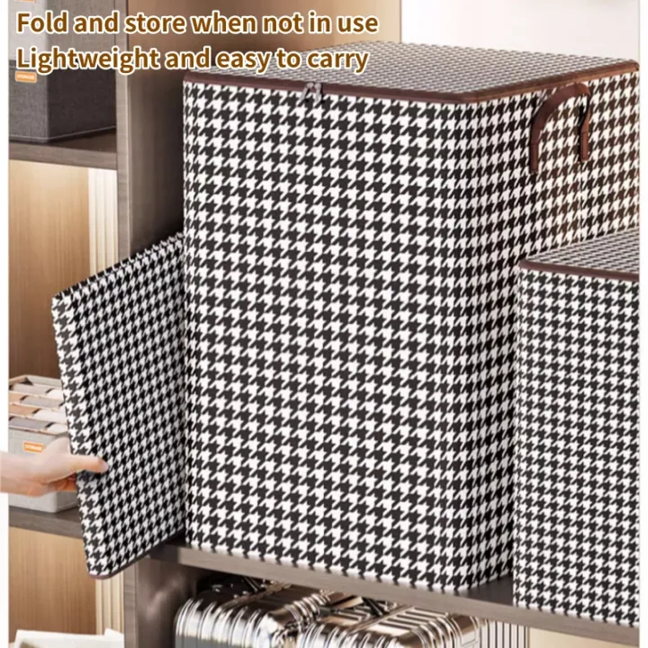 Storage Bag 180L Big Size Foldable Laundry Basket Clothes Storage Box ...