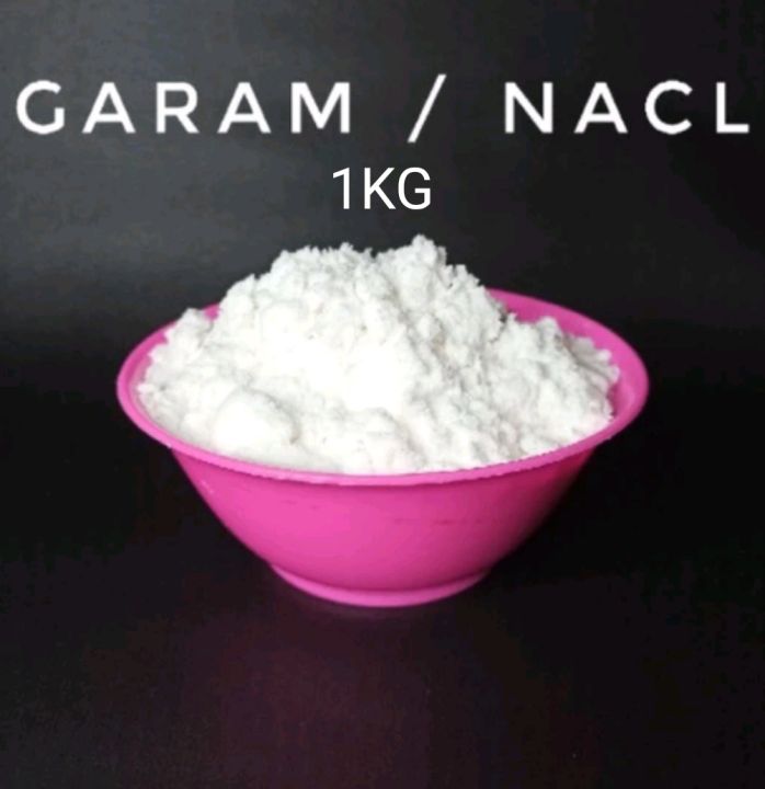 GARAM NACL NON YODIUM / GARAM INDUSTRI BAHAN SABUN 1KG | Lazada Indonesia