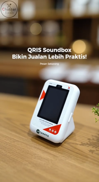 QRIS Soundbox Cahaya ET389 PR / Mesin Pembayaran dengan Suara ...