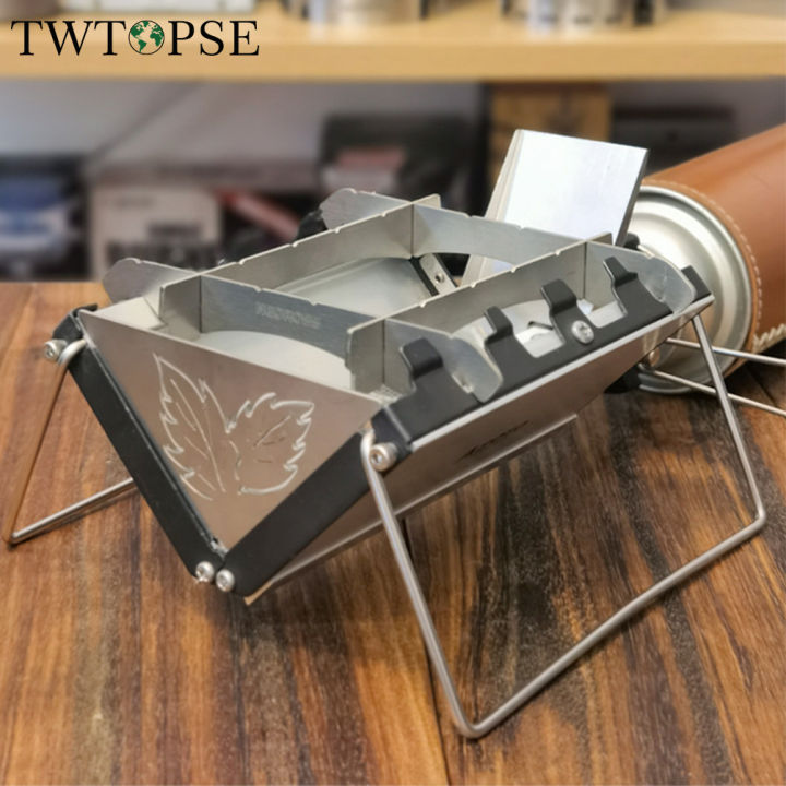 TWTOPSE Titanium Stove Windbreaker Rack Table For SOTO ST320 SOD320 MSR ...