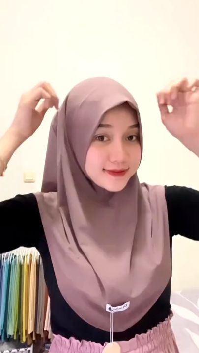 HIJAB INSTAN BERGO MALAY SPORT SOFT PET UKURAN M PD 60 PB 75 CM | Lazada Indonesia