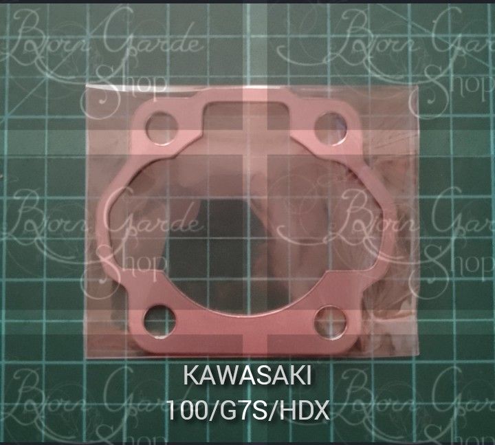 Kawasaki 100/G7S/HDX Aluminum Alloy Base Gasket Spacer | Lazada PH