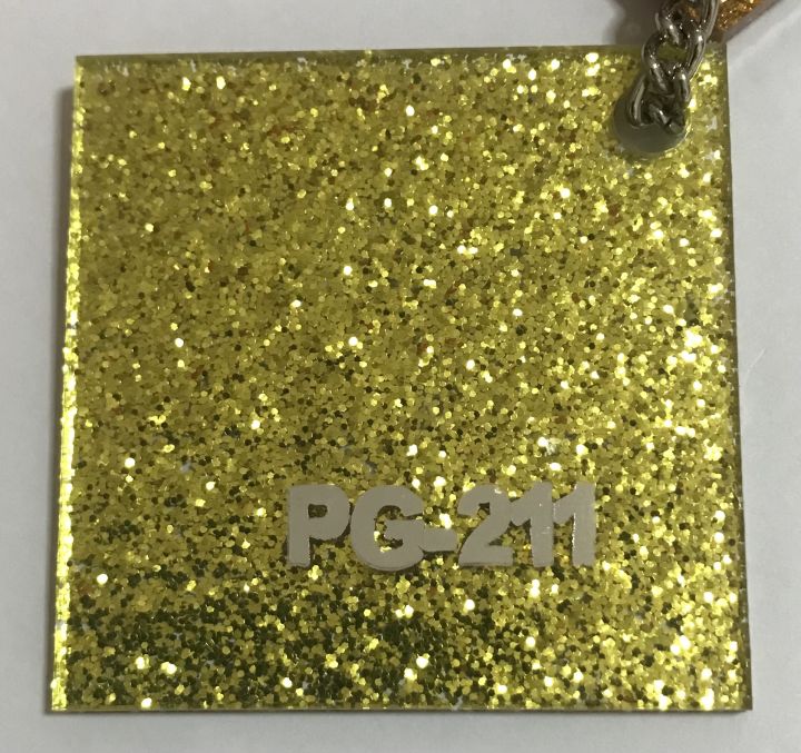 แผ่นอะคริลิคประกายเพชรทอง pg-211 หนา 2 มิล ขนาด 30x30 cm | Lazada.co.th