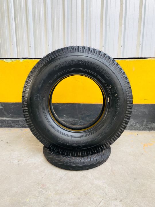 7.50-16 14PR ยางรถบรรทุก ยี่ห้อ Superstone ซุปเปอร์สโตน รุ่น SR911 ...