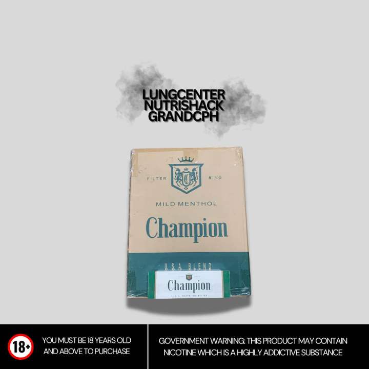 50 Reams/ 1 Karton Champion Green Original Short Stick Cigarette ...