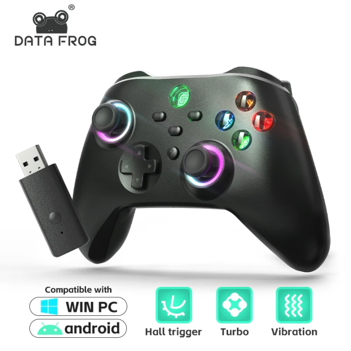 DATA FROG Wireless Controller With Programmable Turbo Function For ...