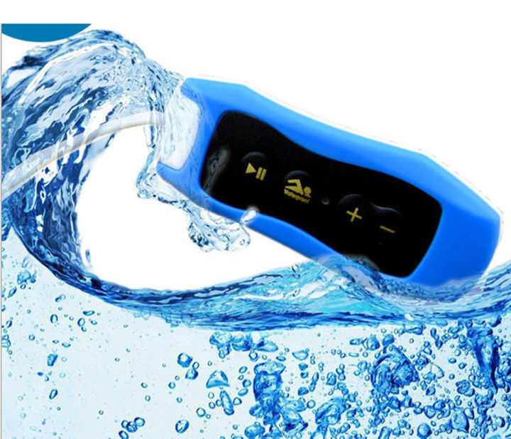 5-8 Hour Playtime MP3 GZCRDZ IPX8 Waterproof Swimming MP3 Player Built ...