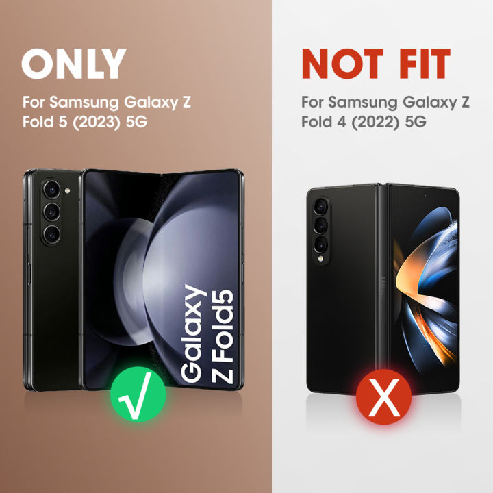 SUPCASE for Galaxy Z Fold 5 Case with S Pen Holder Unicorn Beetle Pro Built in Screen Protector ...