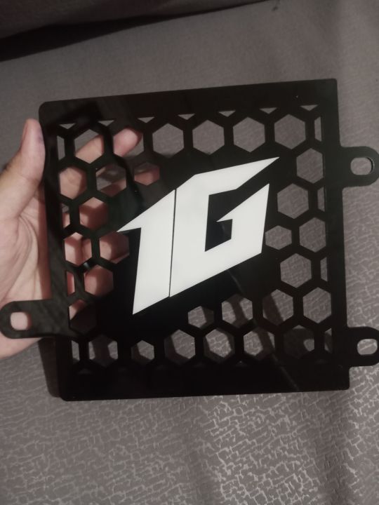 1G BOLTTYPE Honda Click V1/V2/V3 Acrylic Radiator Cover 3MM THICKNESS ...