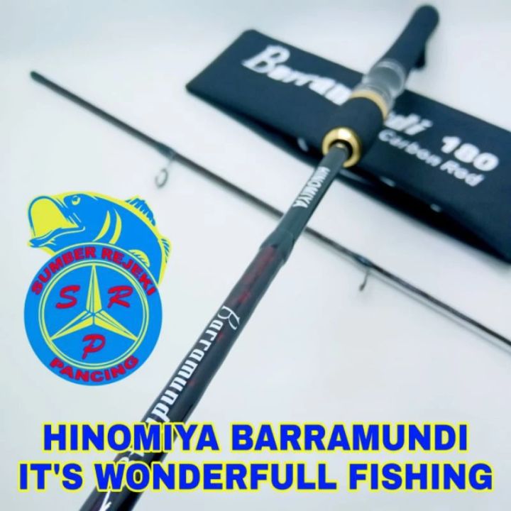 Joran hinomiya barramundi ulir 180cm | Lazada Indonesia