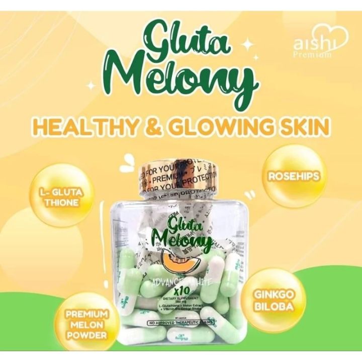AISHI TOKYO GLUTA CAPSULES,MELONY 10X WHITENING , | Lazada PH