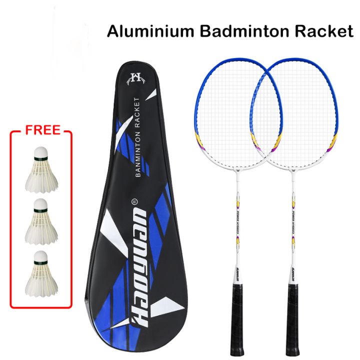 6PCS Badminton Racket Set Sports Fitness Training Rackets Professional ...